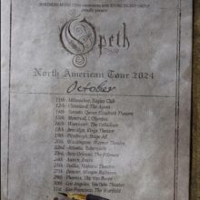Opeth Announces 2024 North American Headlining Tour Dates – News ...