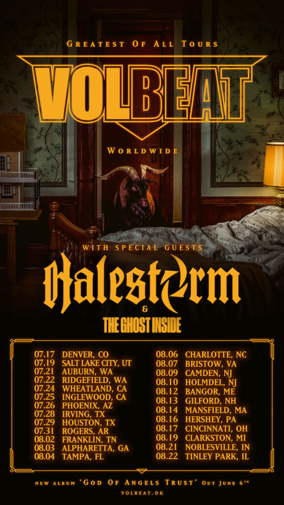 Volbeat Announces New Album and 2025 Headlining Tour Dates – News ...