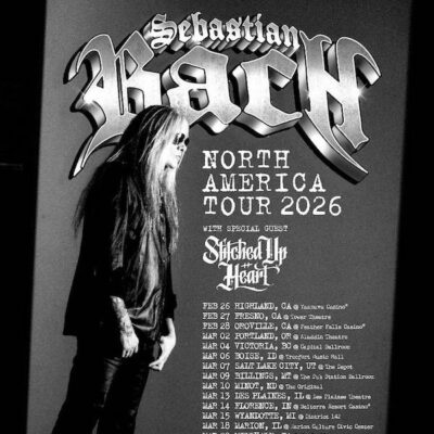 Sebastian Bach Announces 2026 Tour with Stitched Up Heart – News ...